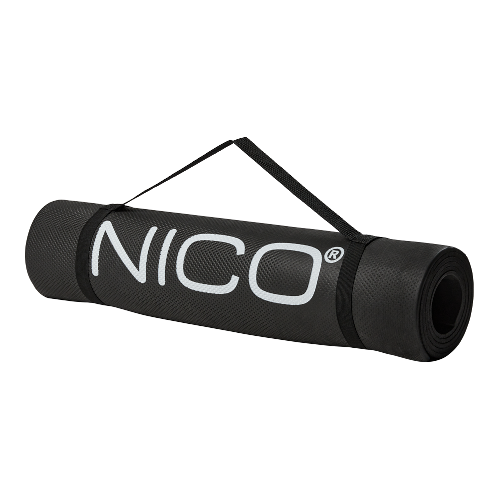 Nico Yoga mat 6 mm - Yogamåtte til træning – NY FORM